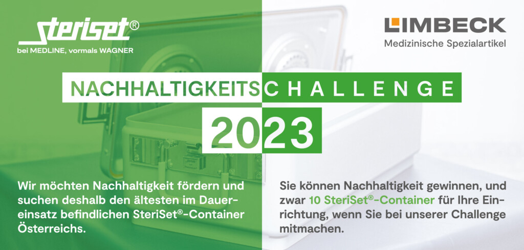 LIMBECK | SteriSet®Nachhaltigkeits-Challenge 2023